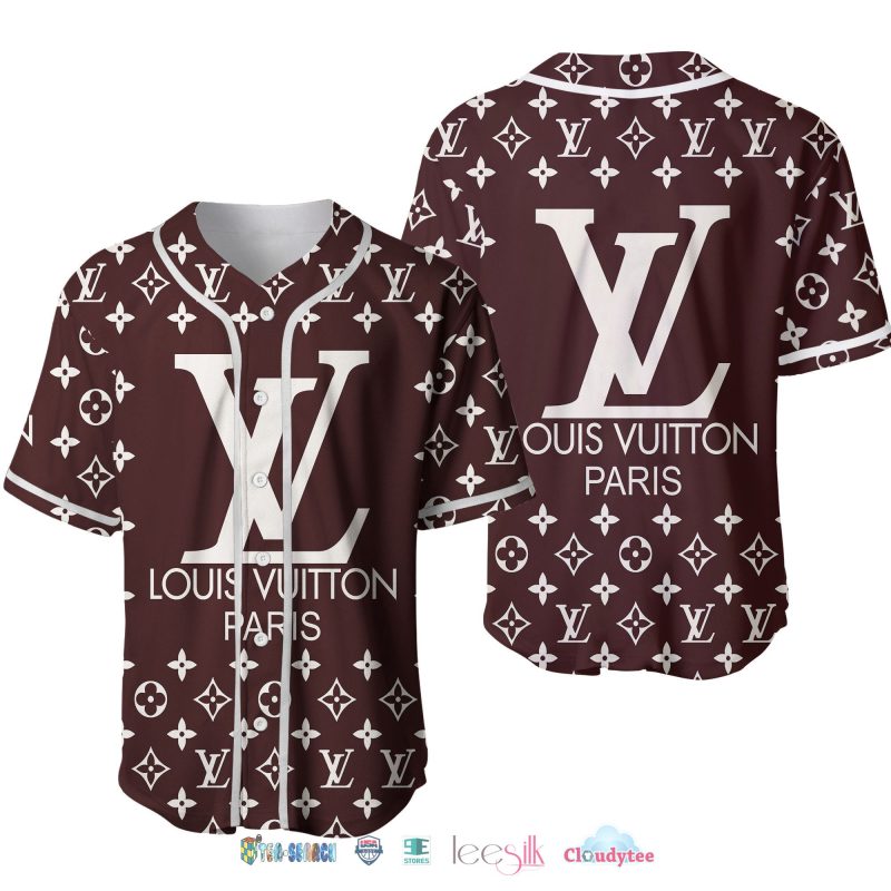Louis Vuitton Baseball Jersey Shirt White Logo - Hot Sale 2026